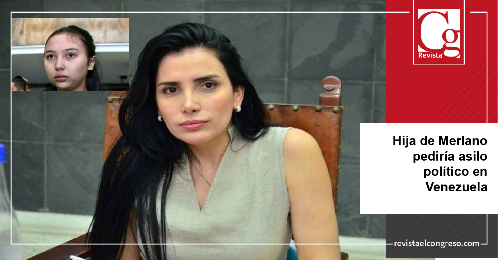 Hija de Merlano pediría asilo político en Venezuela