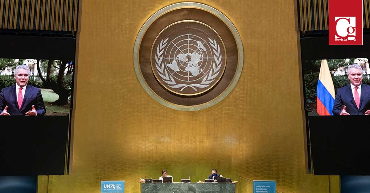 Ante la ONU, Duque convoca al mundo a avanzar con equidad en la ...